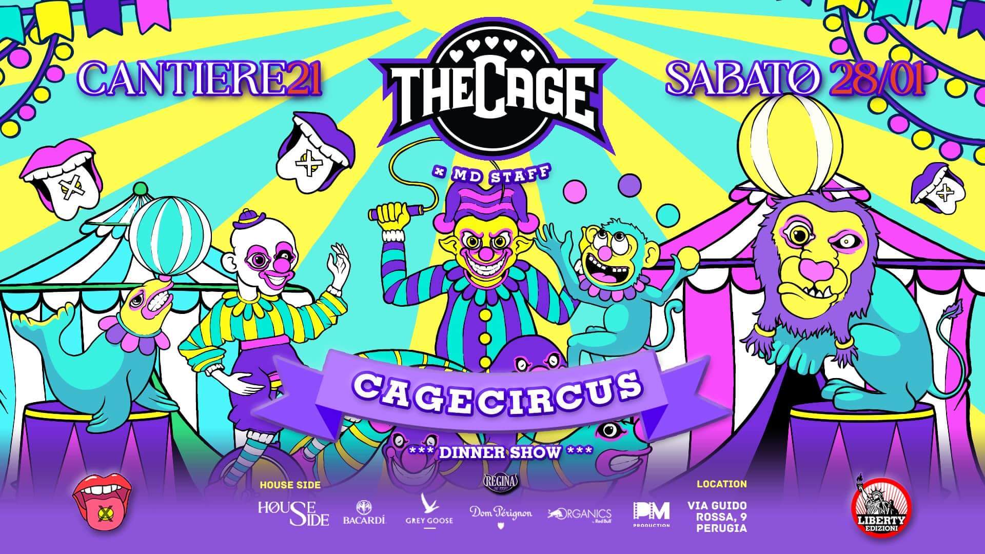 The Cage returns with its 'CAGECIRCUS' party in Perugia - Electronic Groove