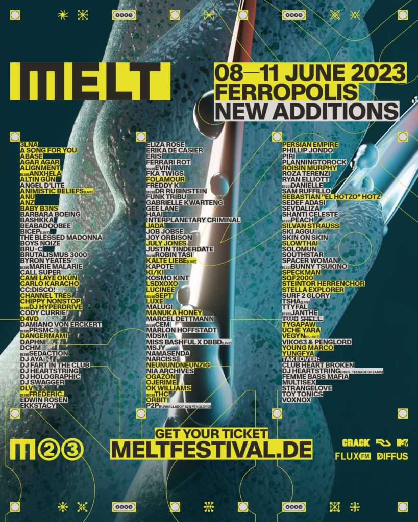 MELT Festival 2023 reveals complete line-up with Bicep, Róisín Murphy ...