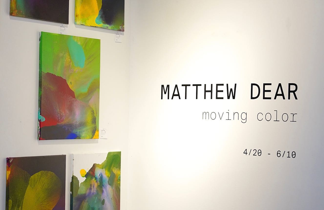 Matthew Dear makes visual art debut with 'moving color' - Electronic Groove