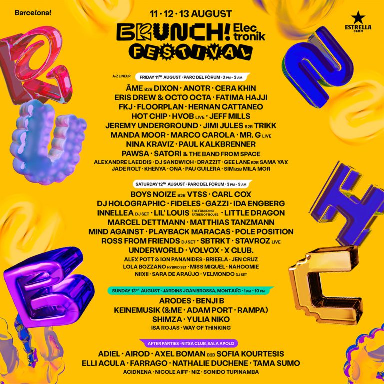 Brunch Electronik Festival returns to Barcelona - Electronic Groove
