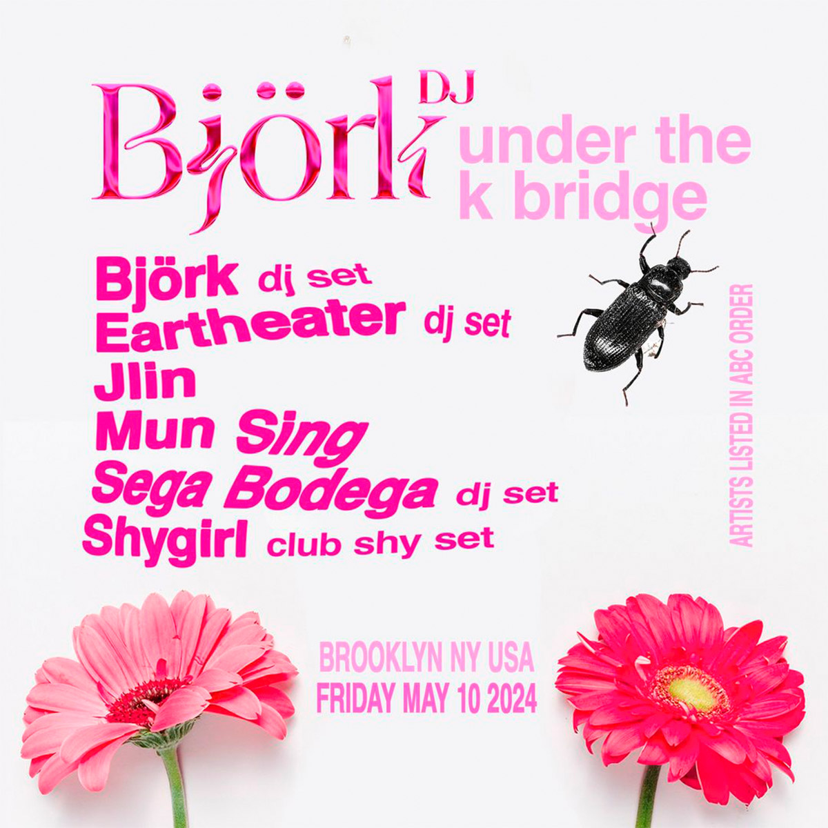 Björk announces DJ performance at Brooklyn's 'K Bridge' event ...