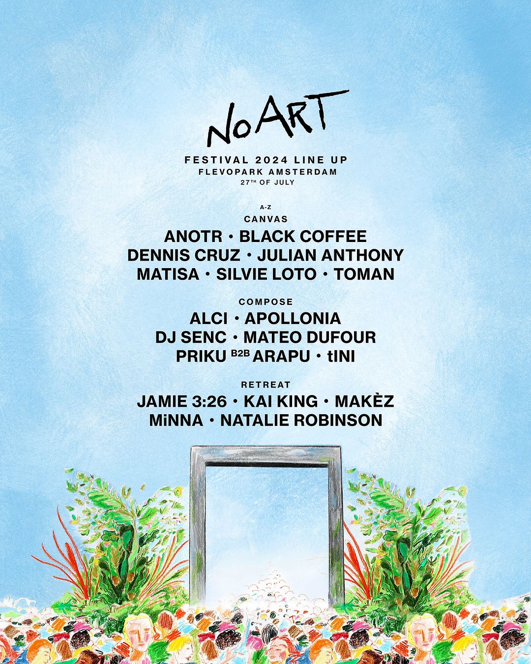 ANOTR's No Art Festival unveils full lineup for Amsterdam's event ...