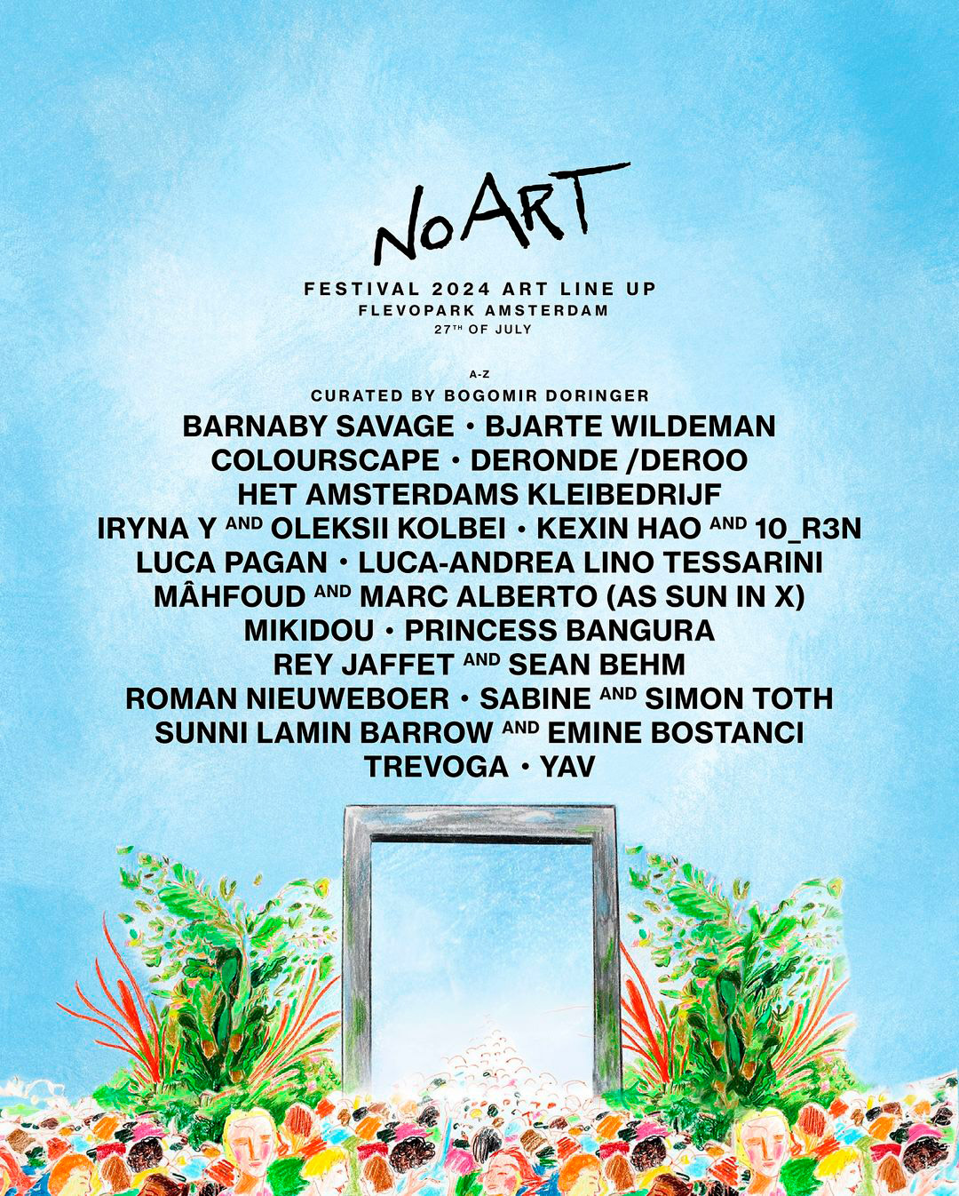 ANOTR's No Art Festival unveils full lineup for Amsterdam's event ...