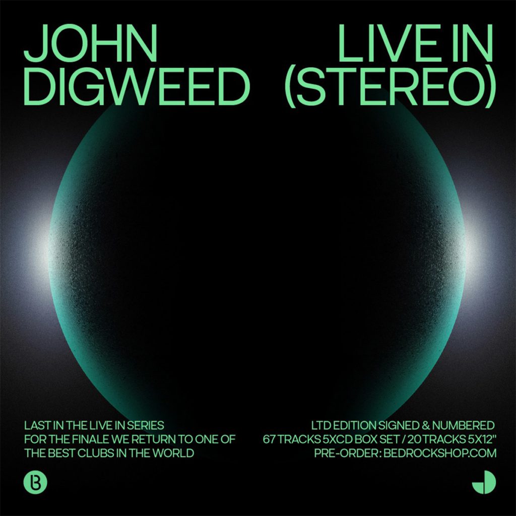 John Digweed concludes 12-Year 'Live in Series' compilations ...