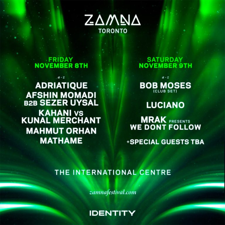 Zamna Festival makes its Canadian debut in Toronto - Electronic Groove