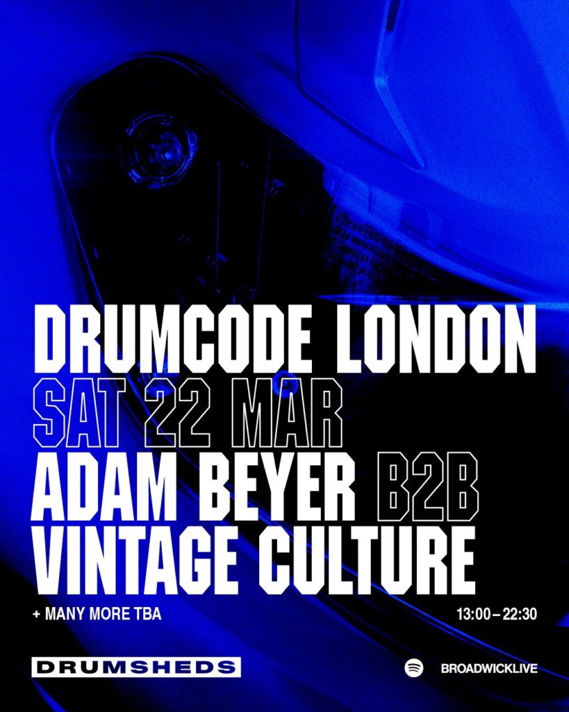 Drumcode announce showcase at Drumsheds London - Electronic Groove