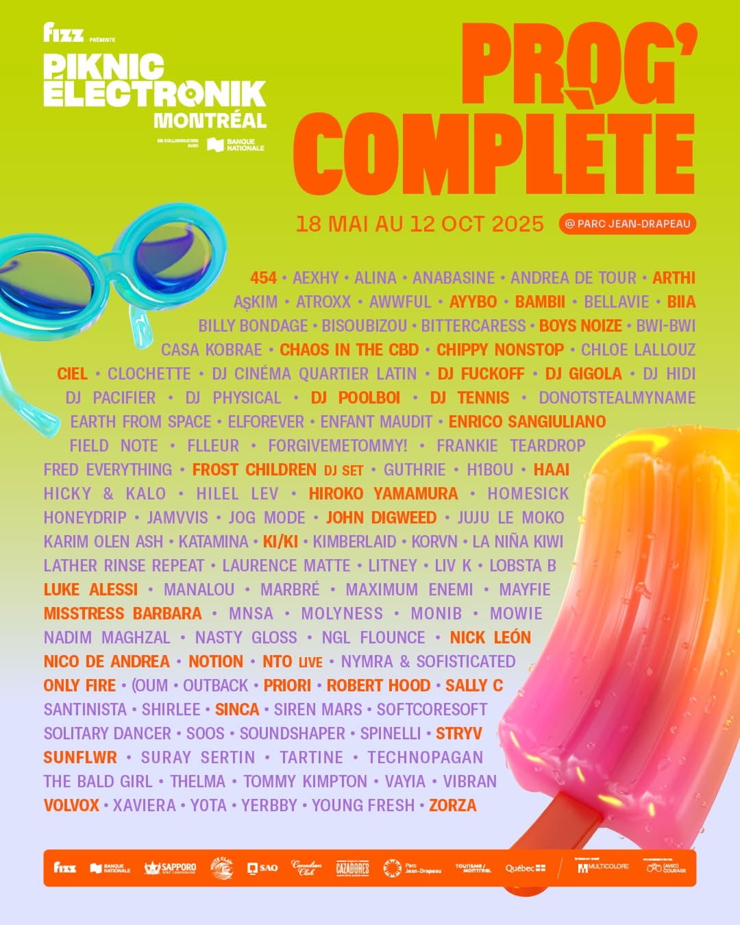Piknic Électronik Montréal announces full 2025 season lineup - Electronic Groove