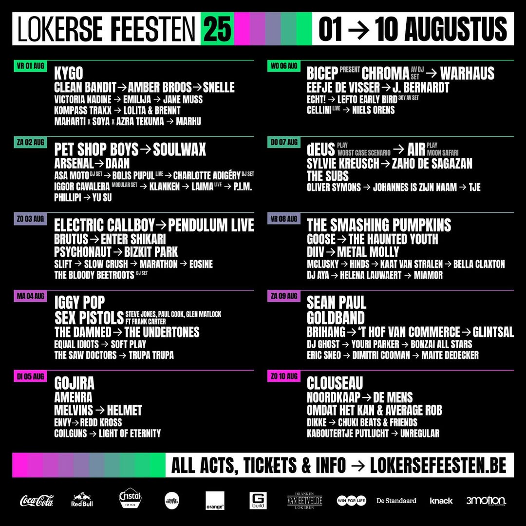 Belgium's Lokerse Feesten celebrates 50th anniversary with ten-day ...