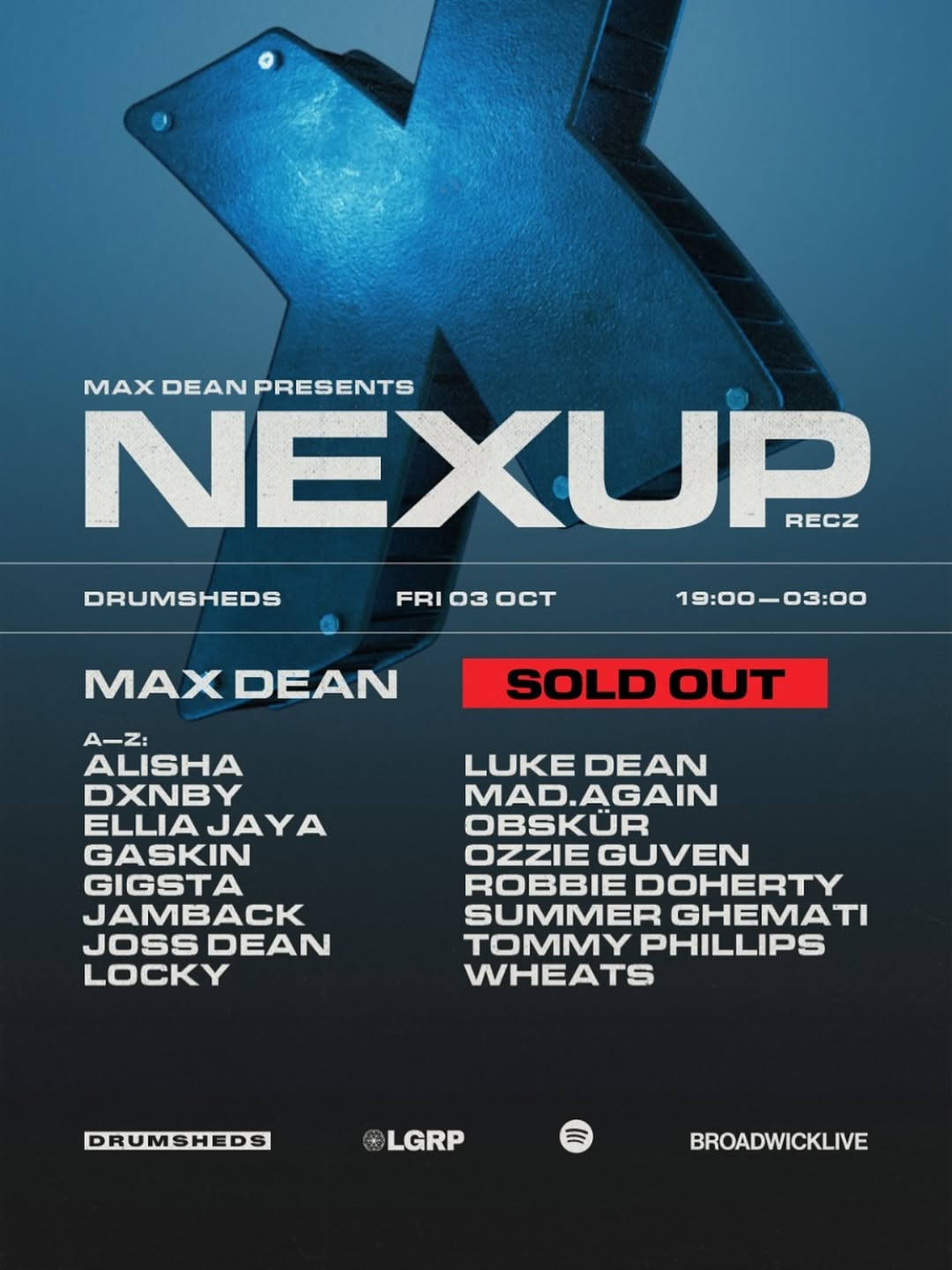 Max Dean brings Nexup to Drumsheds London - Electronic Groove