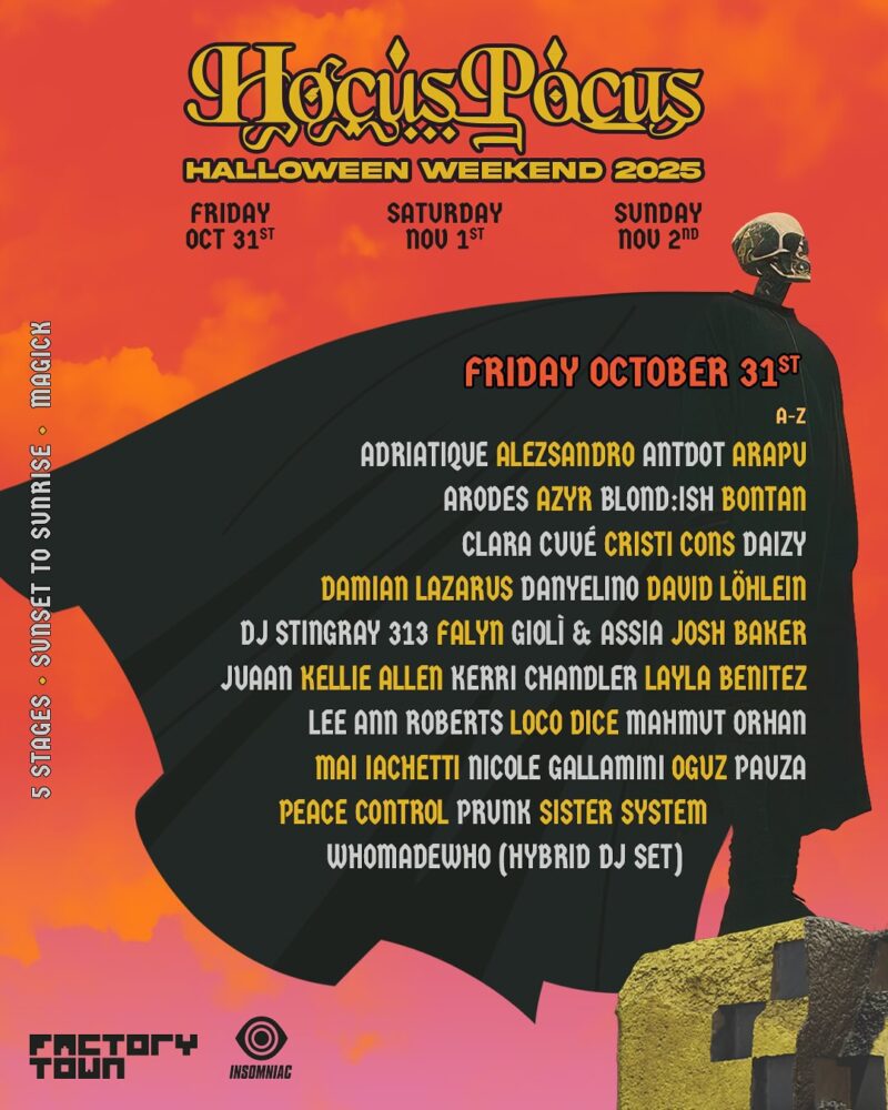 Hocus Pocus returns to Miami's Factory Town with a three day ...