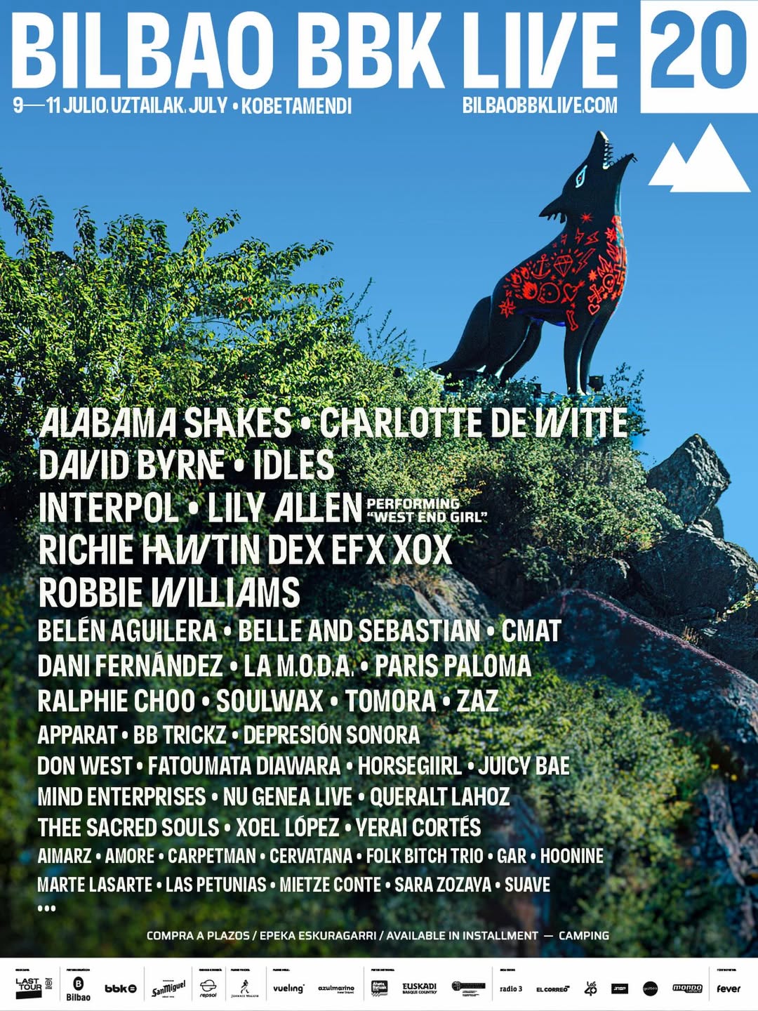 Bilbao BBK Live reveals first wave for 2026 edition - Electronic Groove