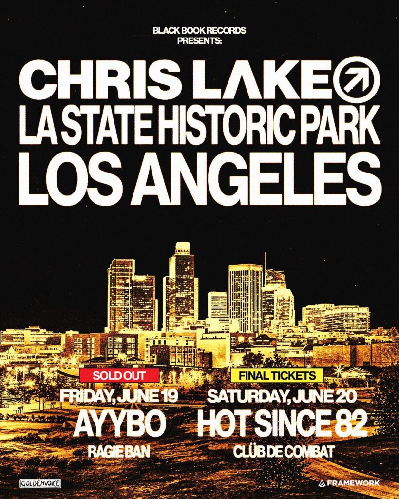 Chris Lake adds second Los Angeles date after 20,000-capacity sellout ...