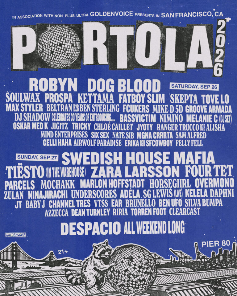 Portola Music Festival shares lineup for 2026 edition - Electronic Groove